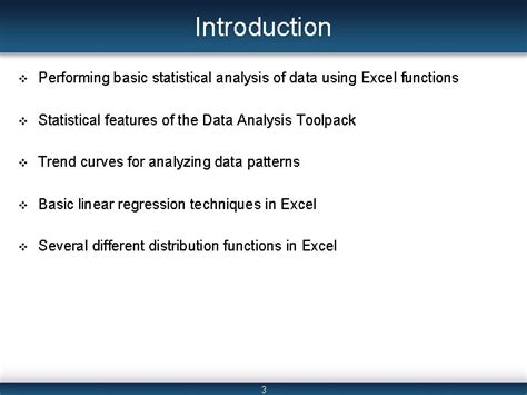 Spreadsheetbased Decision Support Systems Chapter 7 Statistical Analysis