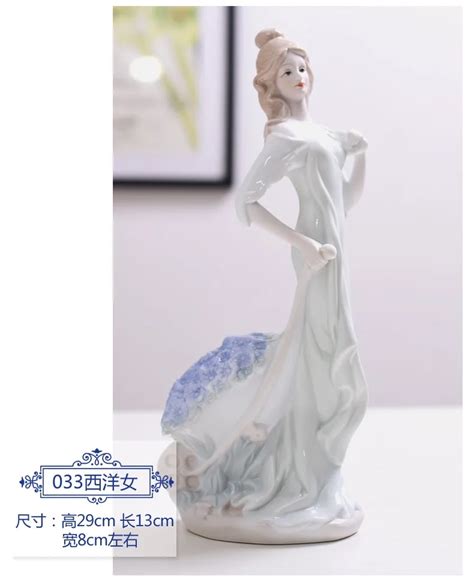 Керамические статуэтки для девушек в деревенском стиле домашний декор украшение комнаты милые