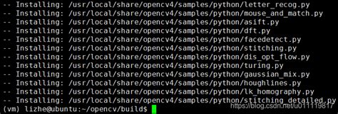 【opencv】2opencv安装之从源码安装opencvubuntu Opencv 源码安装 Csdn博客