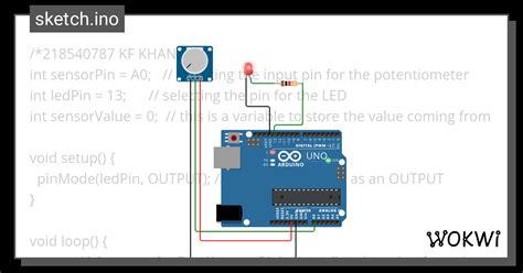 Assignment 3 Analog Input Controlling Led Blink Rate Wokwi Esp32