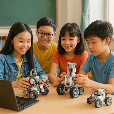 Robotics Class Weekend Huayi Education