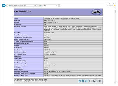 Windows Server Webサーバーの構築 Apache 系 PHP 系のインストール Windows Server Lab