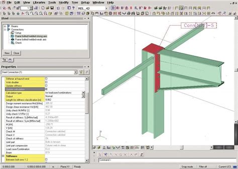Sensd10 Conception Et Plans De Lassemblage Acier Scia Engineer