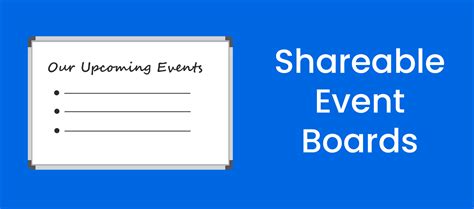 Shareable Event Boards Exhibit Day