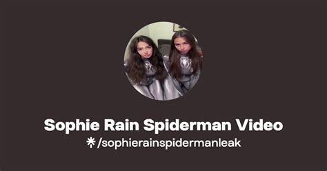 Sophie Rain Spiderman Video Linktree