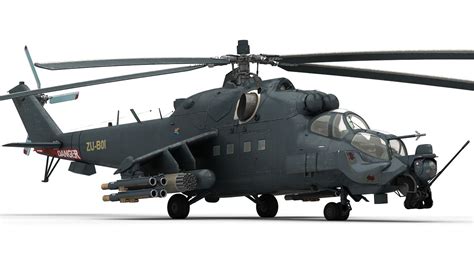 Mi 24 Super Hind 3d Model 249 Max Free3d