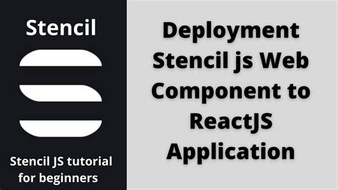 How To Reuse Stenciljs Component In React Application Youtube