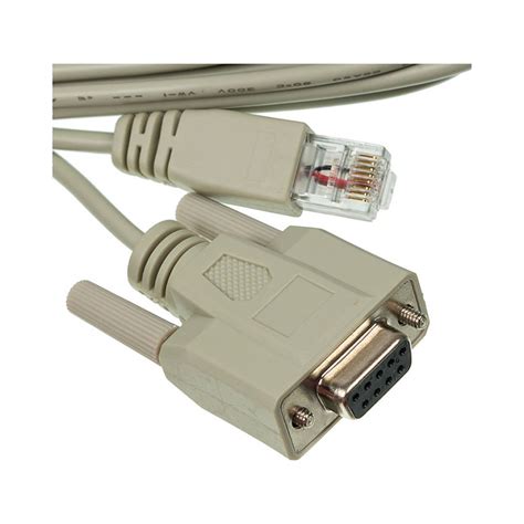 Rj45 Db9m Serial Adapter Cable At Zoe Bastyan Blog