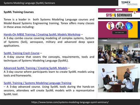 Ppt Systems Modeling Language Sysml Seminars Tonex Training