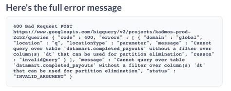 add support for bigquery partition filter requirements · issue 27748
