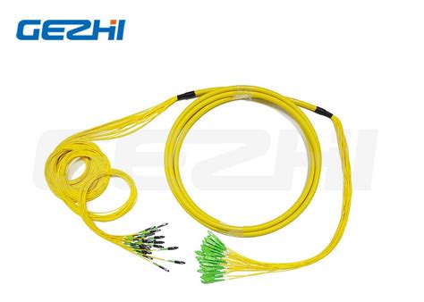 24 Cords Fiber G657a1 Pre Terminated Mu To Lc Optical Patch Cord For Fttx