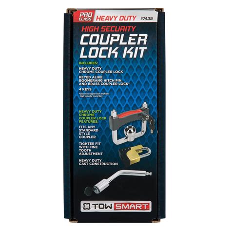 Pro Class Heavy Duty Coupler Lock Kit Towsmart