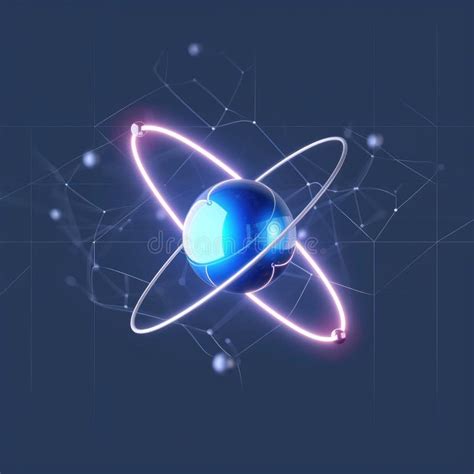 Atomic Dance Subatomic Realm Electrons Neutrons And Protons Orbit A Fixed Nucleus In A Model