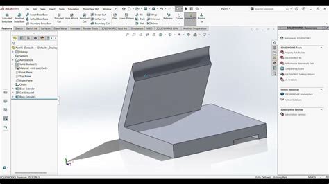 Solid Work Drowing 3d Model Solidworks Parts Of Sketch Youtube