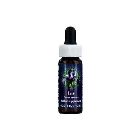 Flower Essence Iris Herbal Supplement Dropper 0 25 Oz