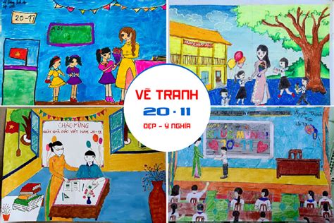 Top 50 Tranh Vẽ đẹp Về Ngày 20 11 được Yêu Thích Nhất