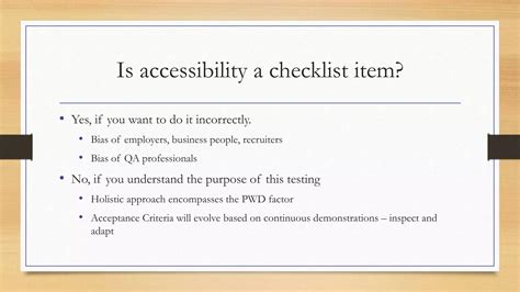 QA Accessibility Testing PPT