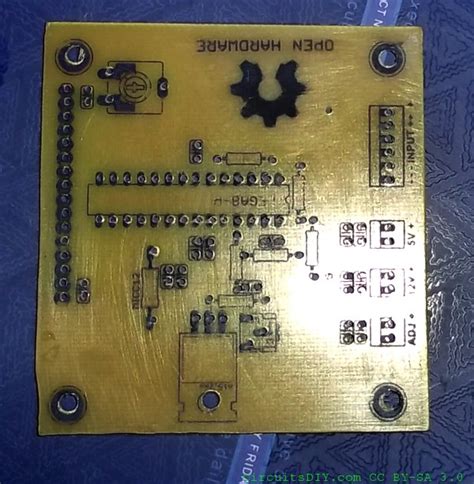 PCB Making Process Update Easy PCB At Home Circuits DIY