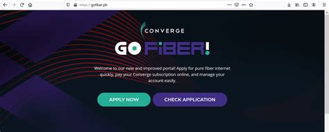 Converge Fiber Internet Application Process 2025 Update