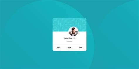 Frontend Mentor Profile Component With Tailwindcss Coding Challenge Solution