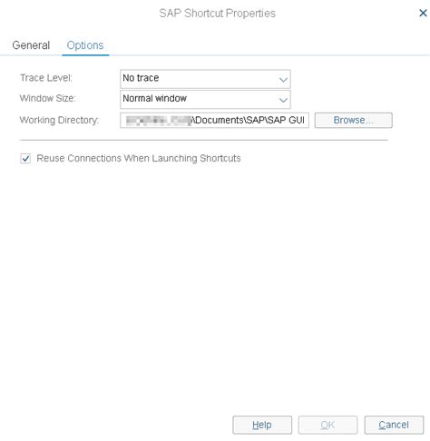 Solved Command Line Shortcut To Logon To Sap Via Gui Sap Community