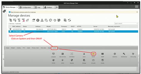 Enabling ONVIF Third Party Cameras When Using With Valerus Or ViconNet Vicon Industries Support