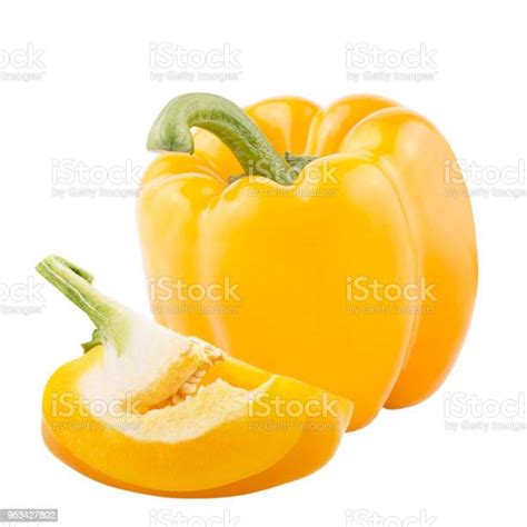 1 전체 고 분기 패키지 디자인 요소로 클리핑 패스와 함께 흰색 바탕에 노란색 달콤한 고추 0명에 대한 스톡 사진 및 기타 이미지 Istock
