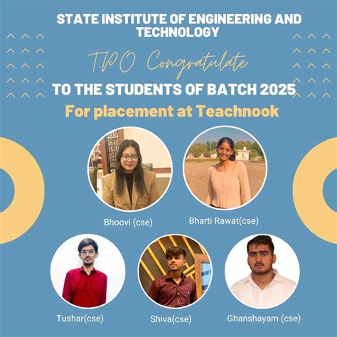 Sietnilokheri Campusplacements Storiesofsuccess Expertise Careerprogress Innovation
