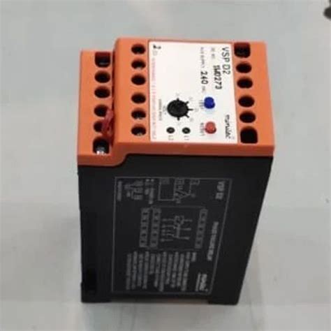 Minilec Voltage Monitoring Relay For Control Panel 2 Pole At ₹ 1212 Piece In Baddi