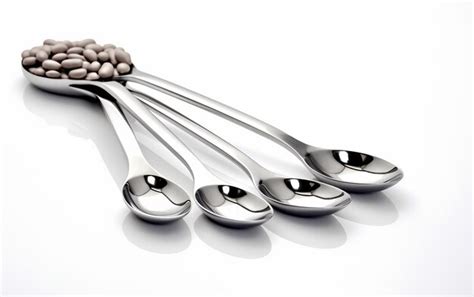 Premium Photo 3d Rendering Of Modern Kitchen Measuring Spoons On A Blank Canvas