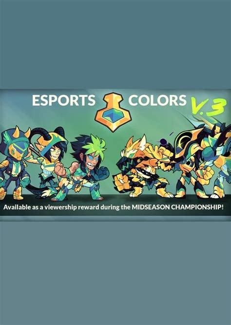Buy Brawlhalla Esports Colors V3 Dlc Pc Other Key Cheap Price Eneba