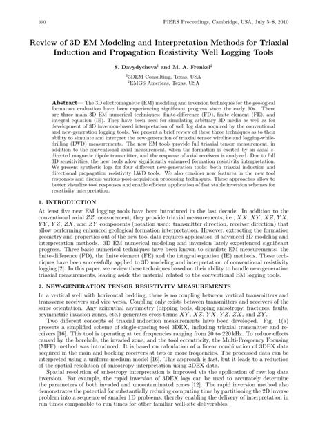 Pdf 3d Modeling Of Novel Focused Source Em Survey Versus The Standard Csem