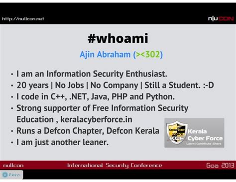 Owasp Xenotix Xss Exploit Framework V3 Nullcon Goa 2013