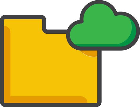 Cloud Folder Icon 15698177 Png