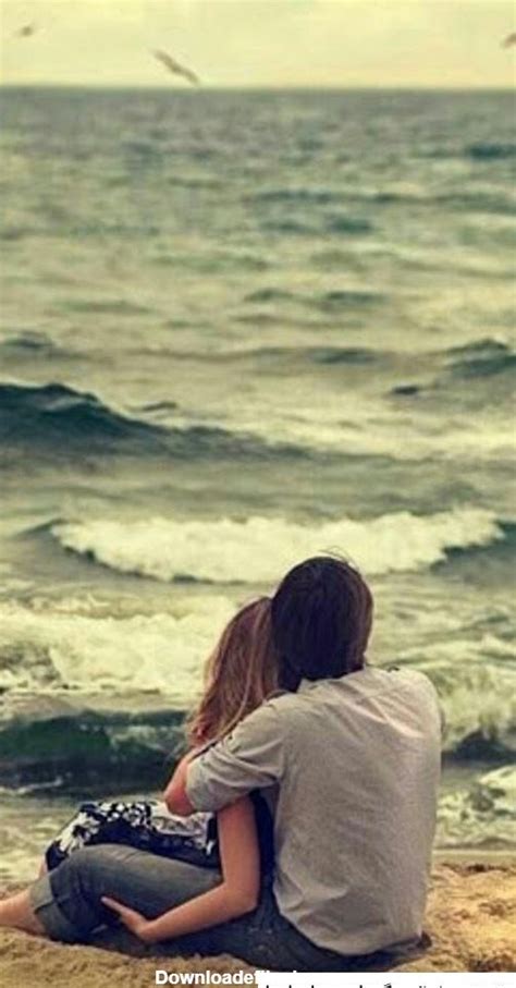 عکس کنار دریا دونفره