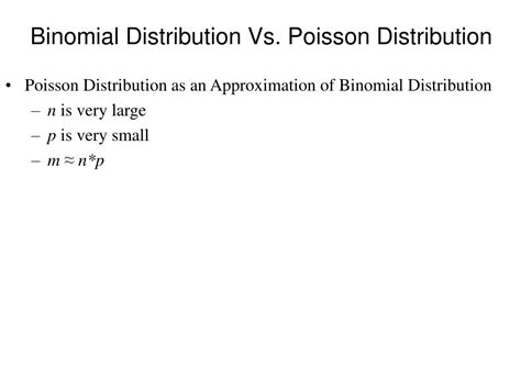 PPT Binomial Distribution Vs Poisson Distribution PowerPoint Presentation ID 1266587