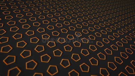 4k Seamless Loop Animation With Moving Geometric Shapes Stock Video