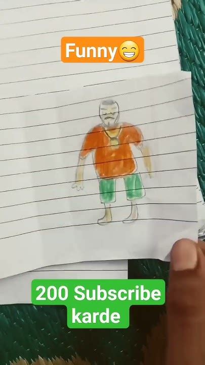 Very Funny😁😄।funny Drawing Youtubeshorts Youtube