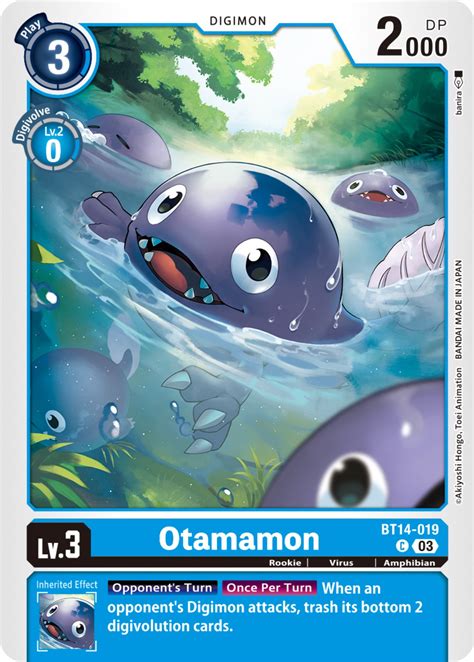 Otamamon Blast Ace Digimon Card Game
