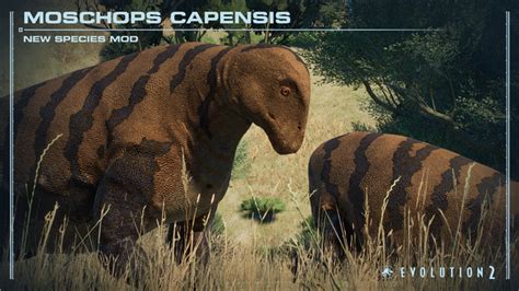 Moschops New Species 1 11 0 At Jurassic World Evolution 2 Nexus Mods And Community