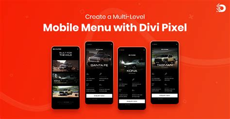 Create A Multi Level Mobile Menu With Divi Pixel Divi Pixel