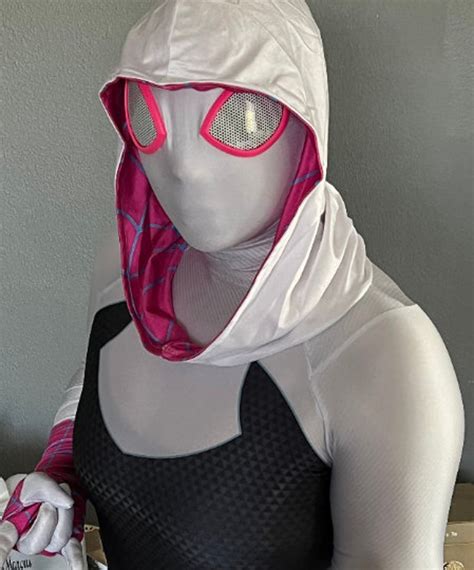 Gwen Stacy Spider Gwen Ghost Spider Costume Cosplay Etsy