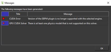 Timoshenko Beam Bonded Particle Model Is Not Supported By Gpu Cuda Solver — Altair Community