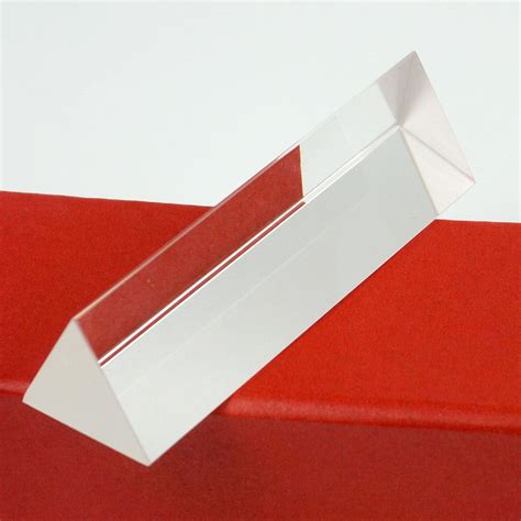 30x30x100mm K9 Crystal Triangular Prism For Teachi Grandado