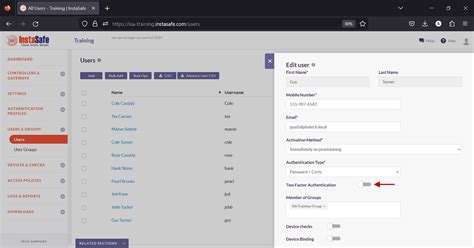 Configuring Two Factor Authentication