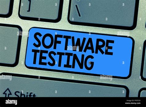 Text Sign Showing Software Testing Conceptual Photo Investigation Provide Information About The
