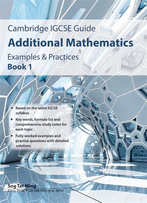 Igcse Guide Additional Mathematics Examples And Practice Book 1 Comptes Book Store
