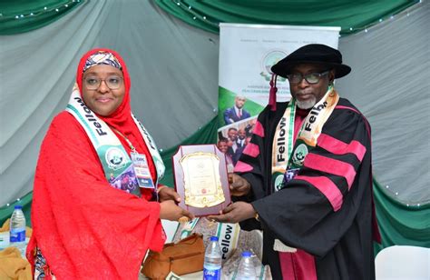 Dr Hauwa Aminu Wambai Bags ICRPC Fellow Award For Peace And Mediation Just U Magazine