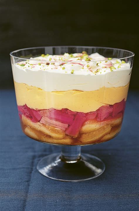 Nigella Lawson Rhubarb And Custard Trifle Recipe Cook Eat Repeat
