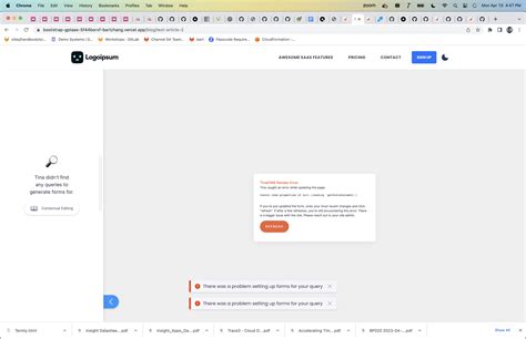 Tinacms Throws The Following Error Upon Attempting To Run A Contextual Edit Via Tinacloud
